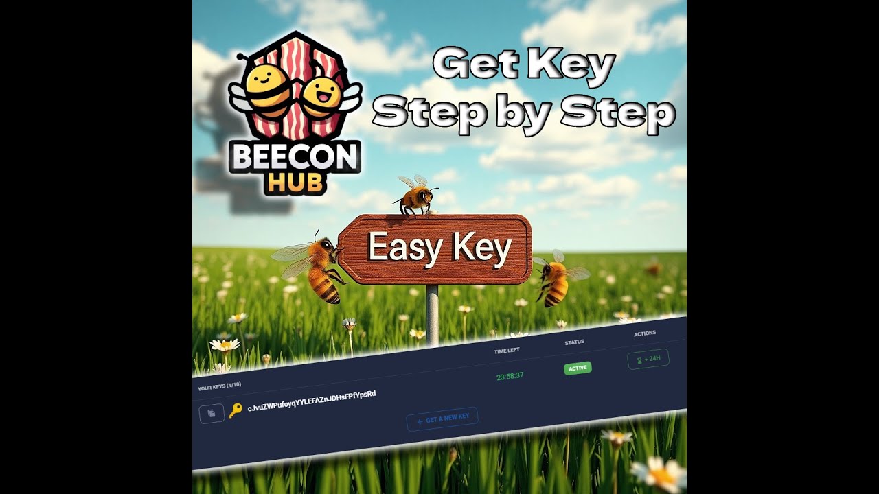 How to get Beecon Hub Key | Step by Step (EASY)