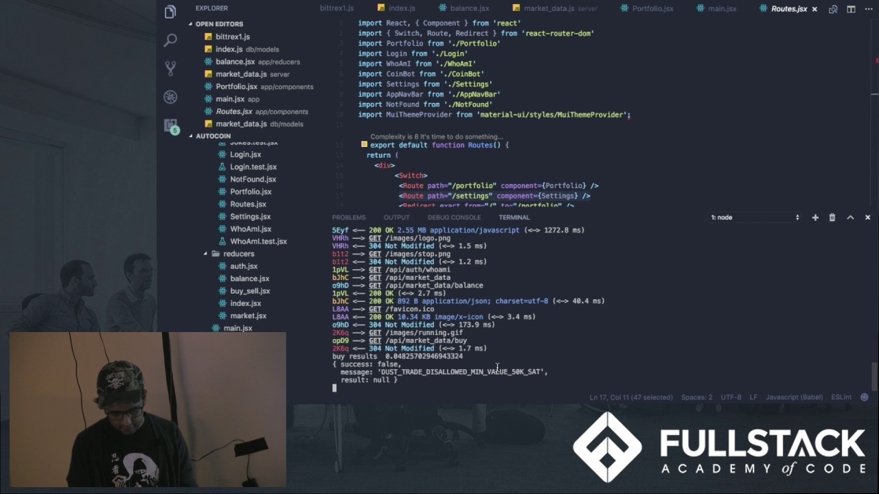 Stackathon Presentation: autocoin