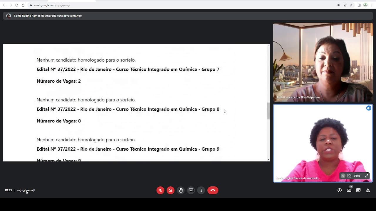 Edital 37/2022 - Curso Técnico Integrado em Química - Campus Rio de Janeiro