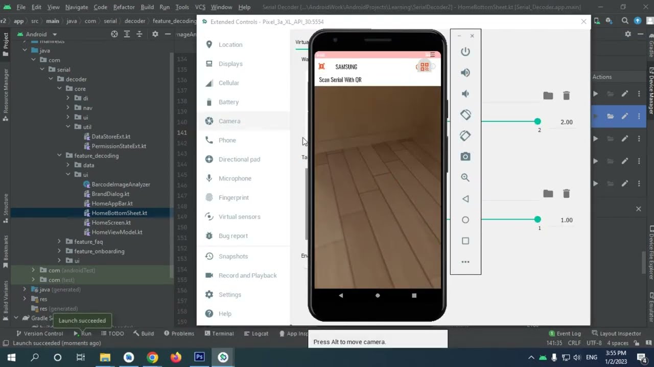 151  Changing The Emulator's Camera Image