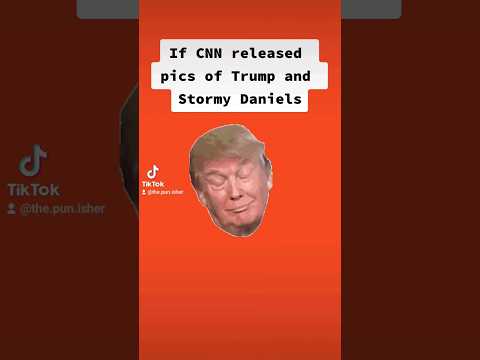 If CNN released pics of Trump and Stormy Daniels #donaldtrump #joke #funny #funnyshorts