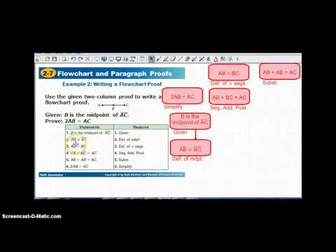 2_7 Flowchart and Paragraph Proofs