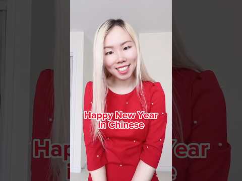How to say happy new year in Chinese
