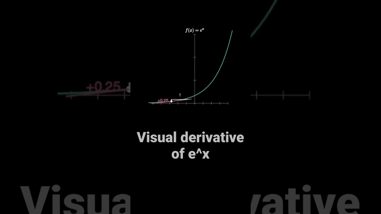 Exponential derivative visual