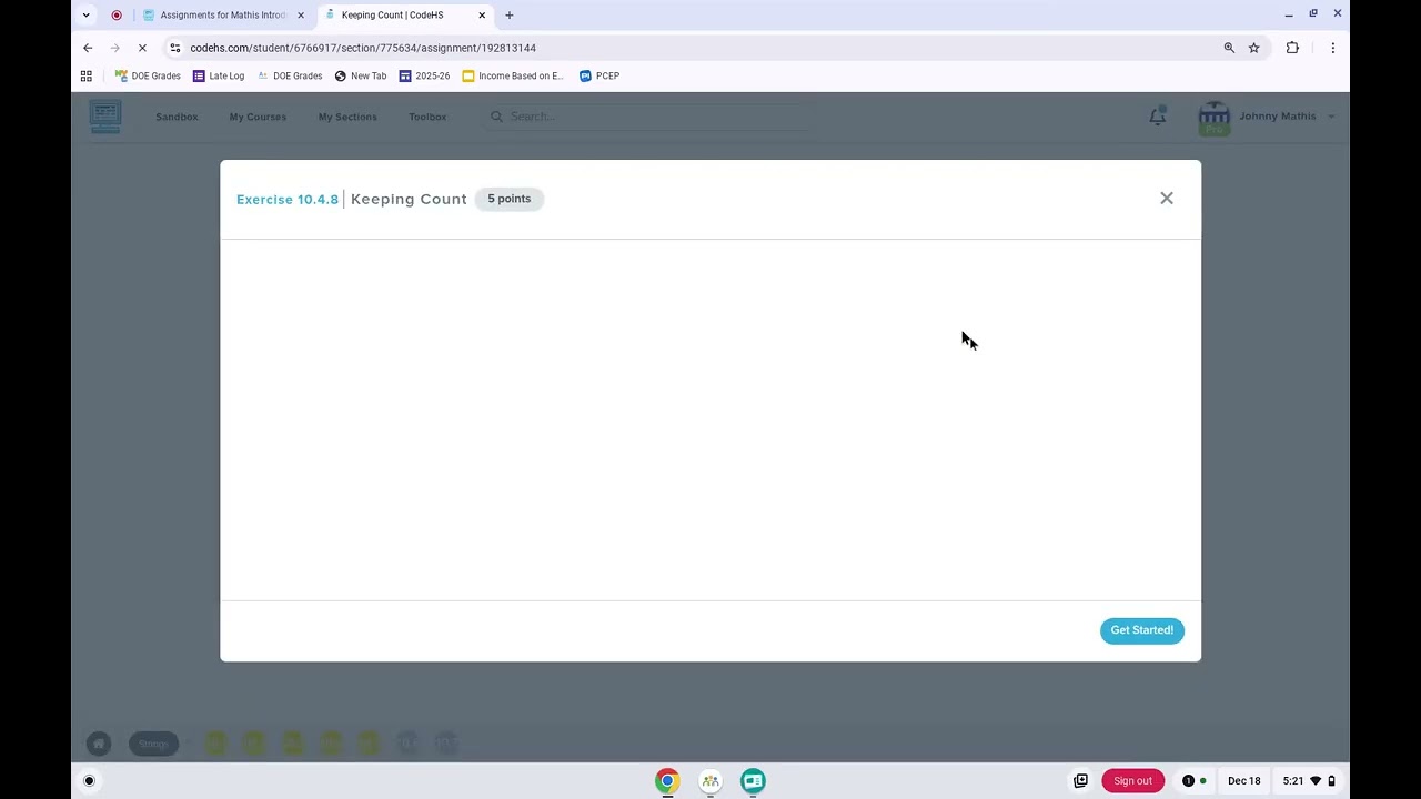 Codehs Python 10.4 Video Tutorial: Strings and For Loops
