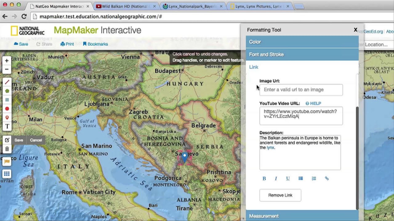 MapMaker Interactive Tutorial 5: Custom Links