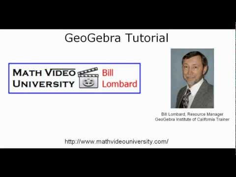 GeoGebra -- First Steps -- Downloading.mov