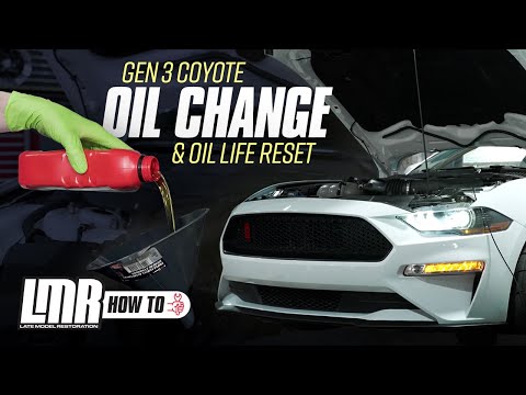 2015-2025 Ford Mustang Maintenance Guide: Replace Engine Air Filter ...