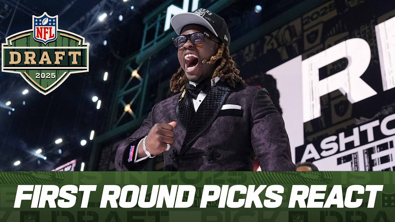 First Round Picks React to Being Drafted | 2025 NFL Draft