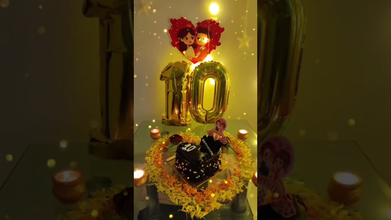 10th anniversary celebration 🥳🥳🎊🎉🍫🎂