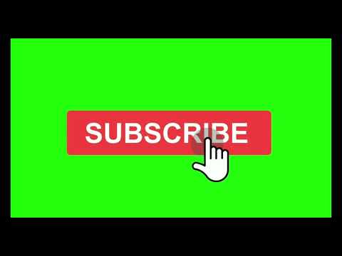 New 3D Animation Subscribe Button | Green Screen Subscribe Button | Subscribe Button (NO COPYRIGHT)
