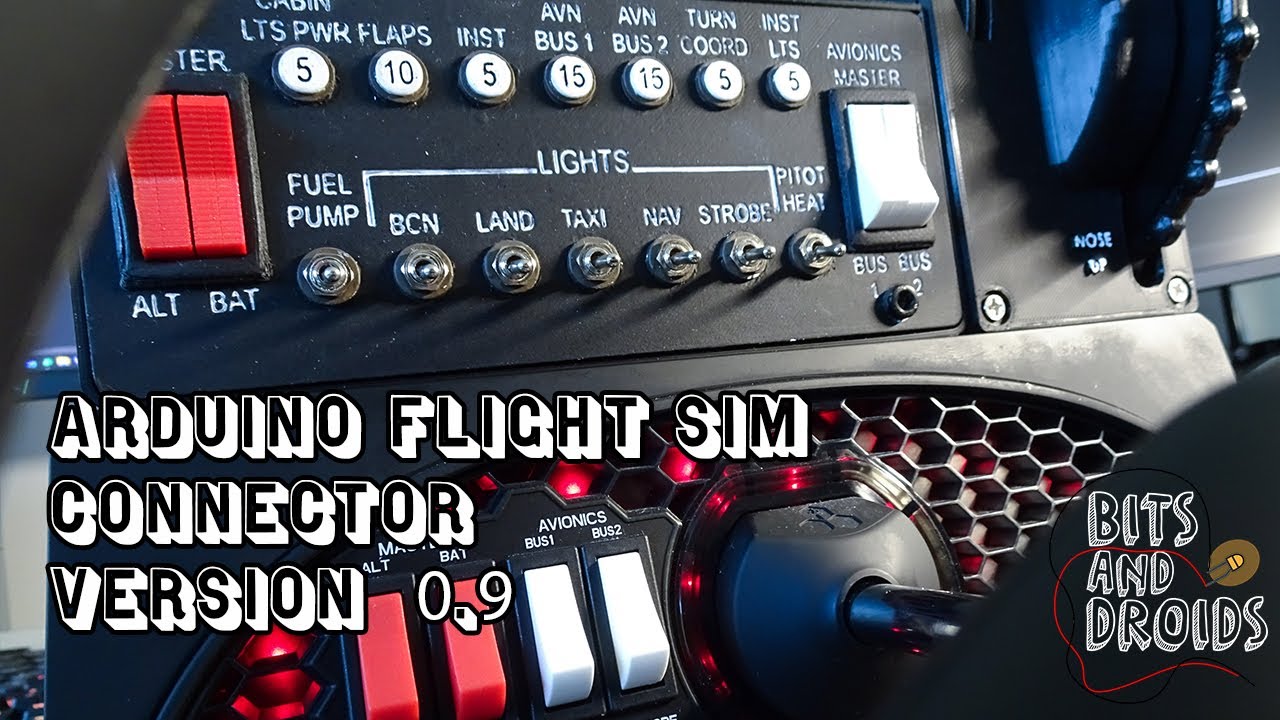 Bits and Droids flight connector V0.9 is out! - Home Cockpit Builders ...