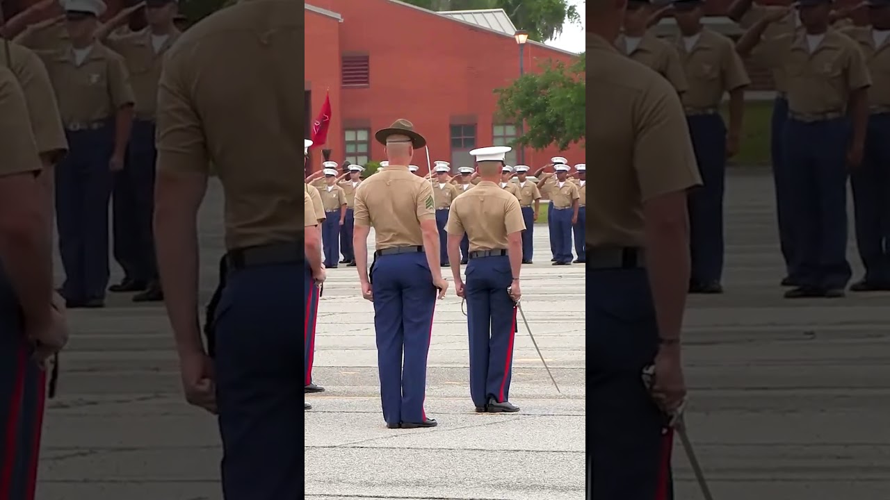 Beautiful Moments of USMC Graduation.