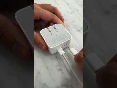 Apple 35W Dual Compact Power Adapter Plug In First Try #shorts #satisfying #apple #🔌