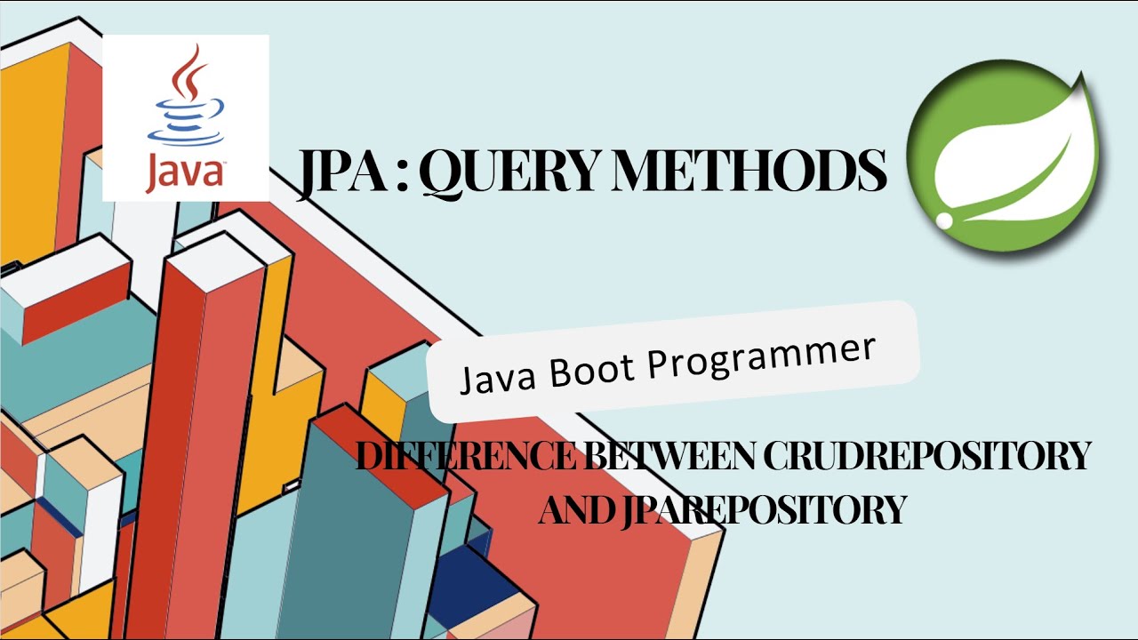 Difference Between CrudRepository and JpaRepository 📣 | Spring Boot
