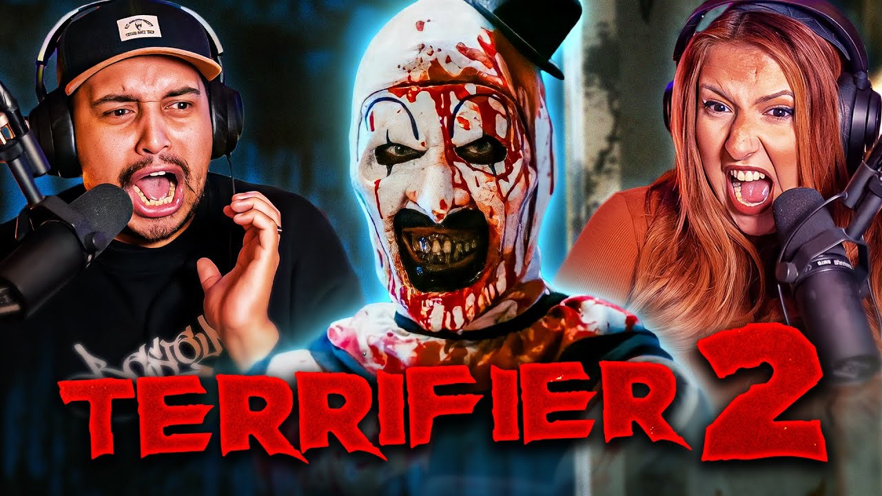 TERRIFIER 2 (2022) MOVIE REACTION - SIENNA IS THE MVP! - FIRST TIME WATCHING -REVIEW