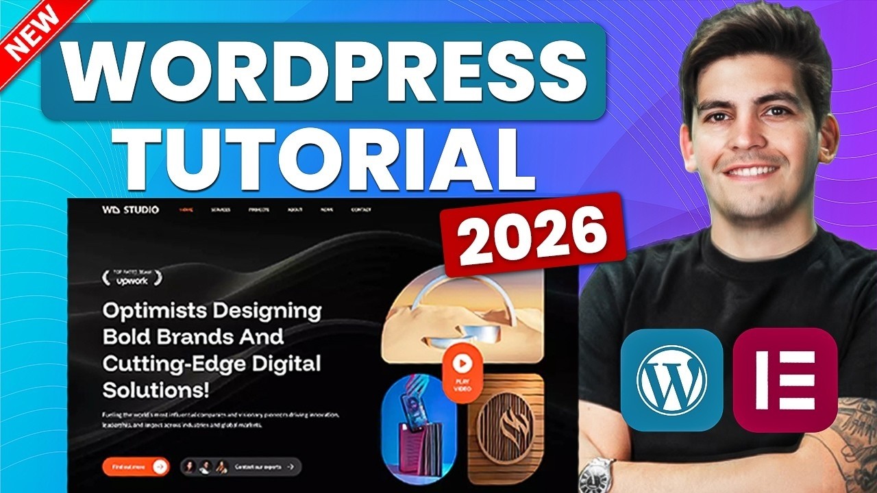 WordPress Tutorial for Beginners (2026) – Updated & Simple
