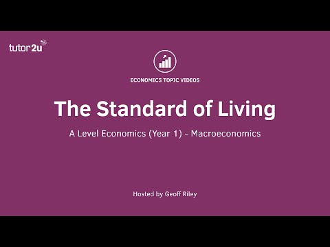 Measuring the Standard of Living I A Level and IB Economics