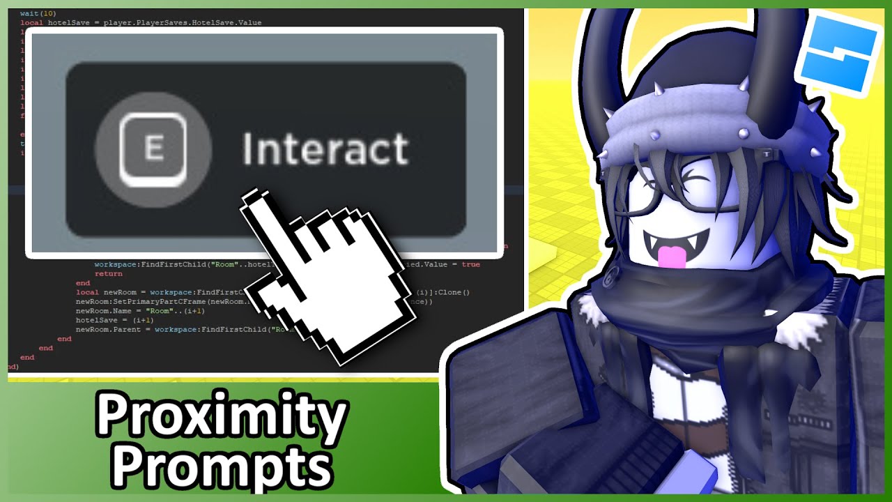 Proximity Prompt - Roblox GUI Tutorial #12