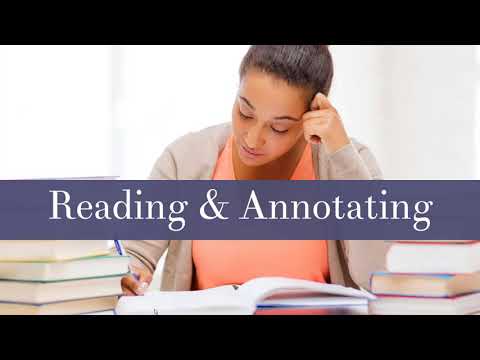 Critical Reading and Annotating Tutorial