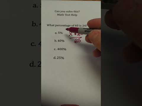 What Percent of a number is #mathematics #math #test