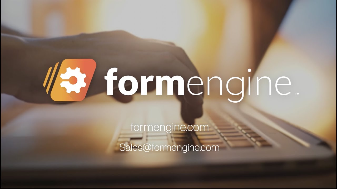 Form Engine Overview video