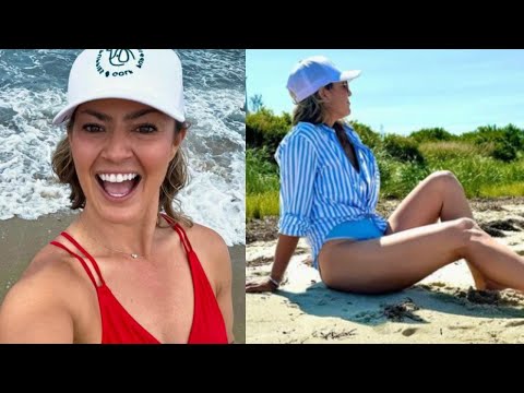 Bra-less Amanda Balionis Thrilled Fans With Her Stunning Swimsuit Pictures While On Vacation