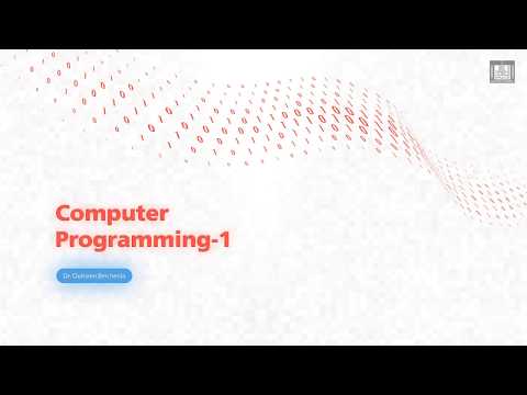 شرح Computer Programming 1 | U10 L1 | Introduction to Classes and ...