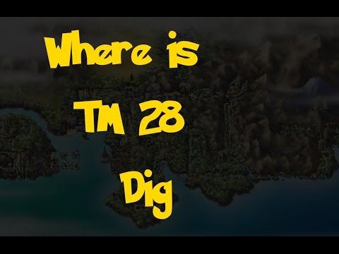 Where Is: TM 28 - Dig (Pokemon Heart Gold/Soul Silver)