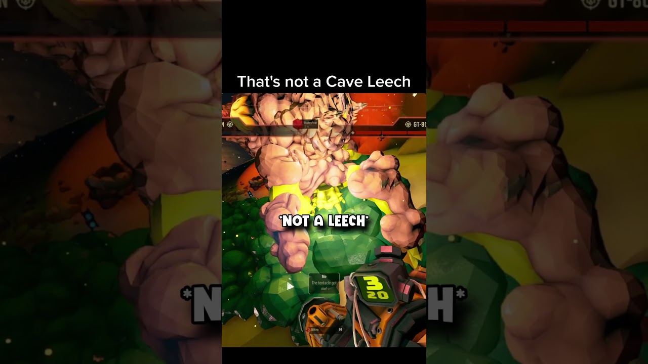 that's not a cave leech | Deep Rock Galactic