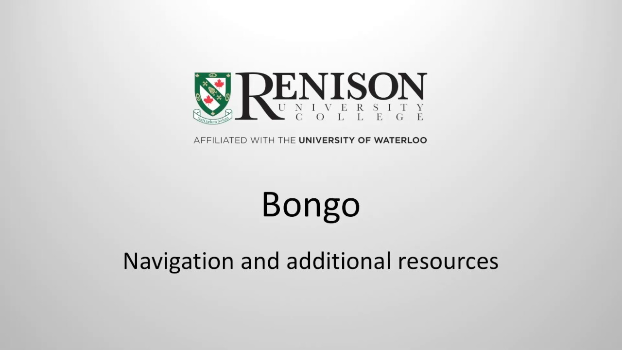 How to use Bongo's features and navigation