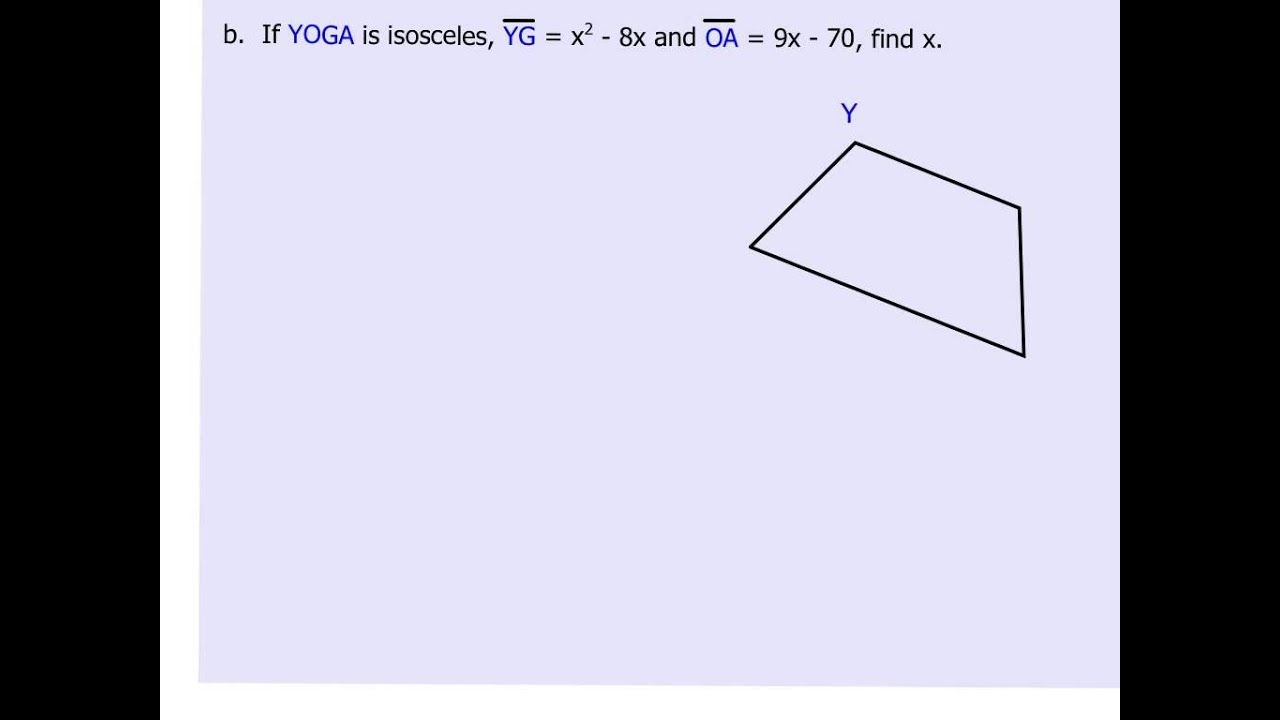 Example Problems with Trapezoids