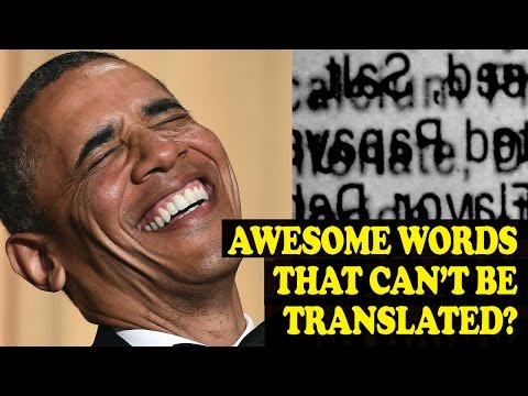 10 BEAUTIFUL Words That Cannot Be Translated Into English