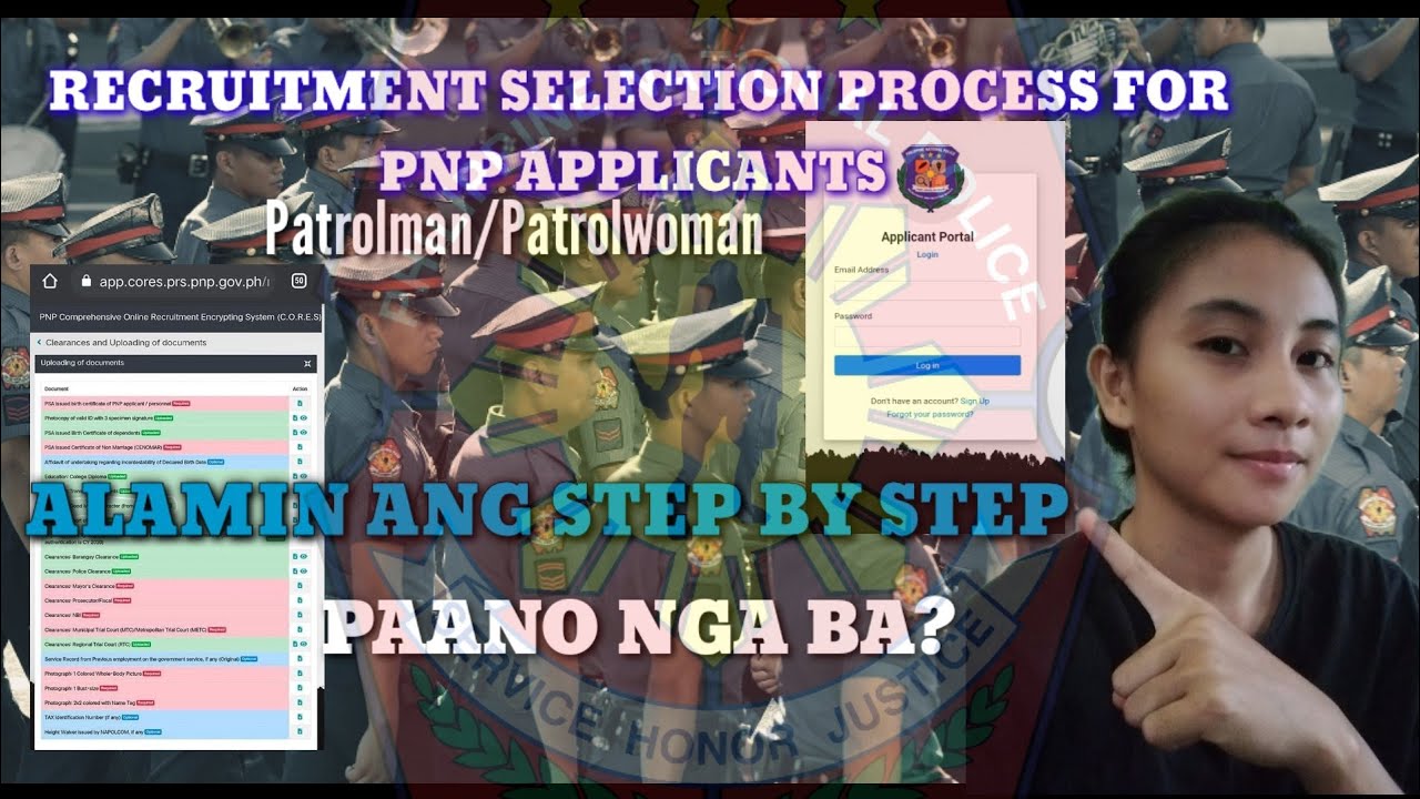STEP BY STEP TUTORIAL- PNP APPLICATION PROCESS (C.O .R .P .S)