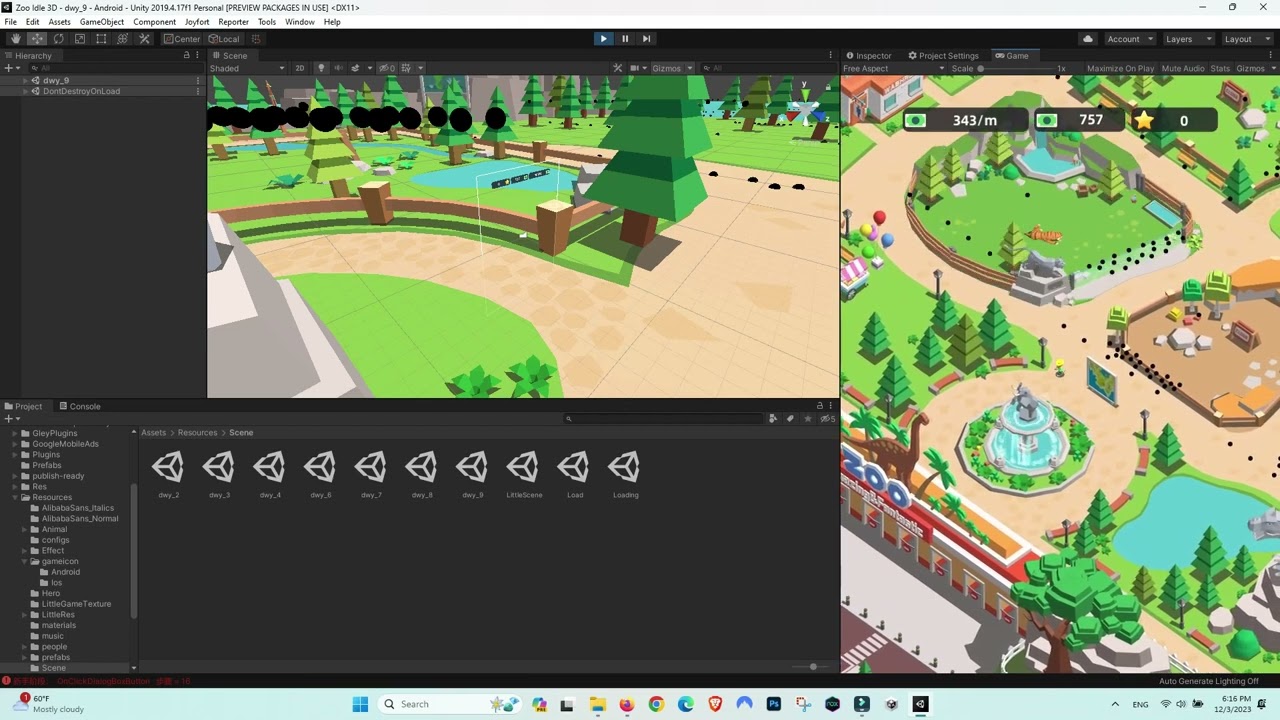 Zoo Idle 3D - Unity Game Source Code
