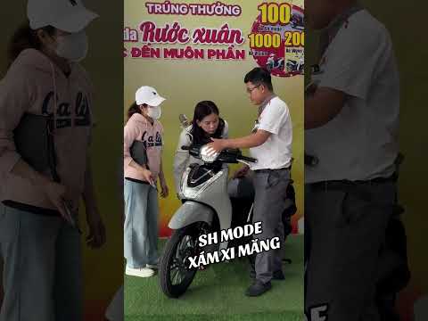 SH MODE PHIÊN BẢN THỂ THAO - MÀU XÁM ĐEN ( XÁM XI MĂNG ) #shmode
