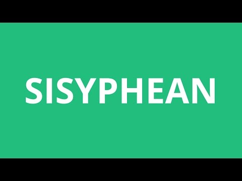 How To Pronounce Sisyphean - Pronunciation Academy