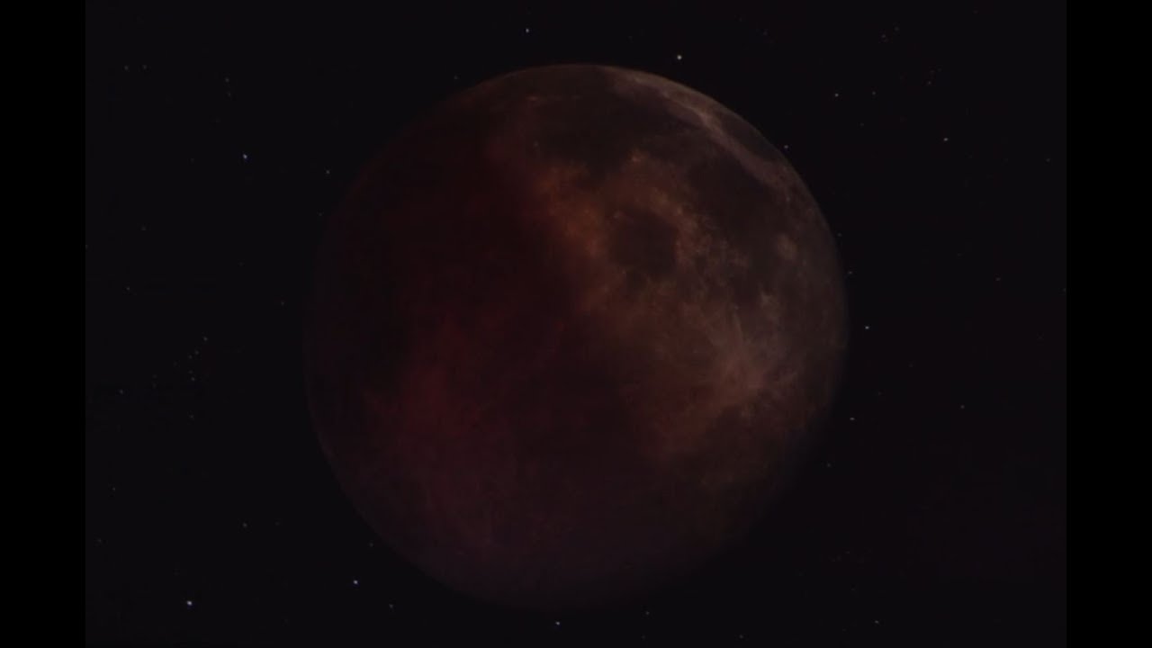 Lunar eclipse -- January 2019