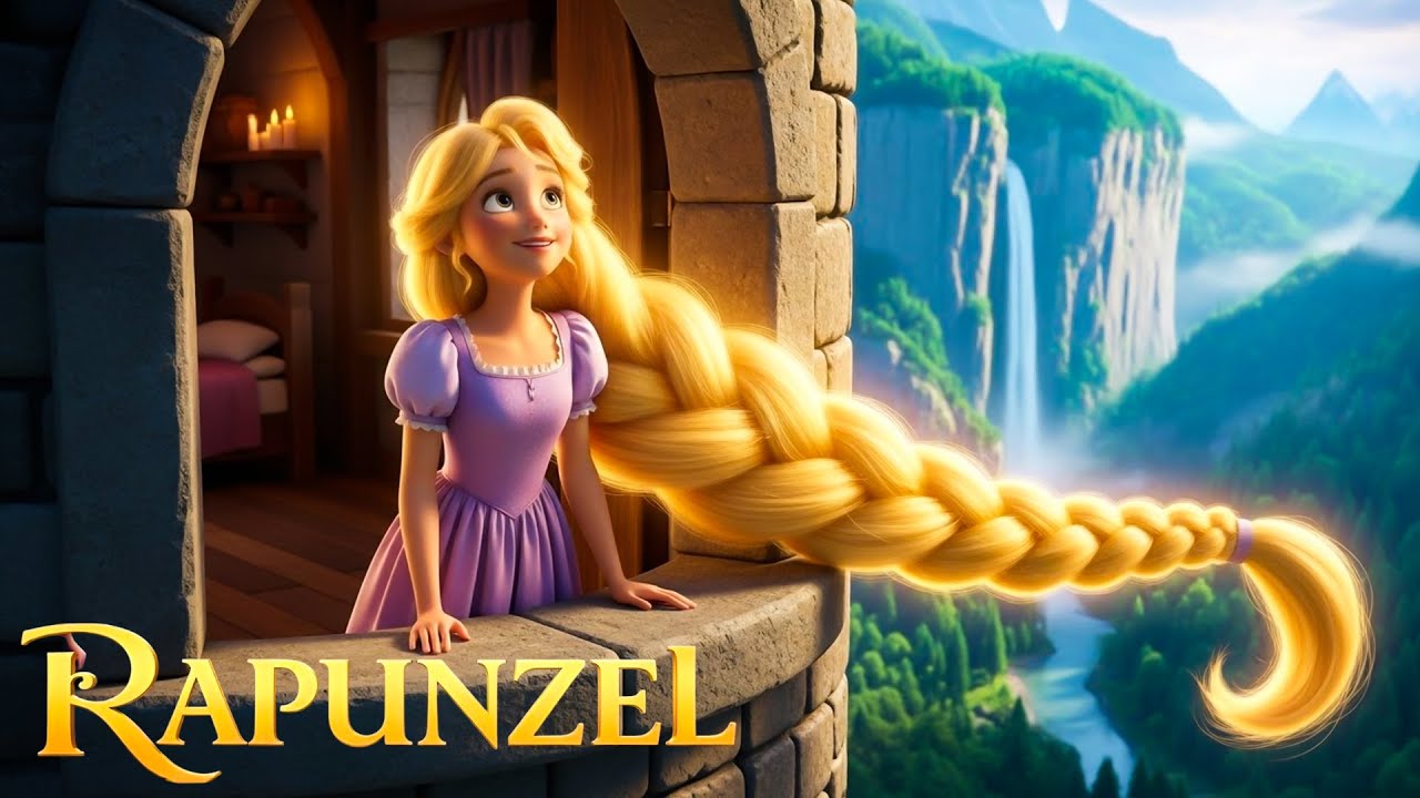 Rapunzel   The Queen with a Heart Full of Love 💕 Bedtime Story for Kids in English  #story