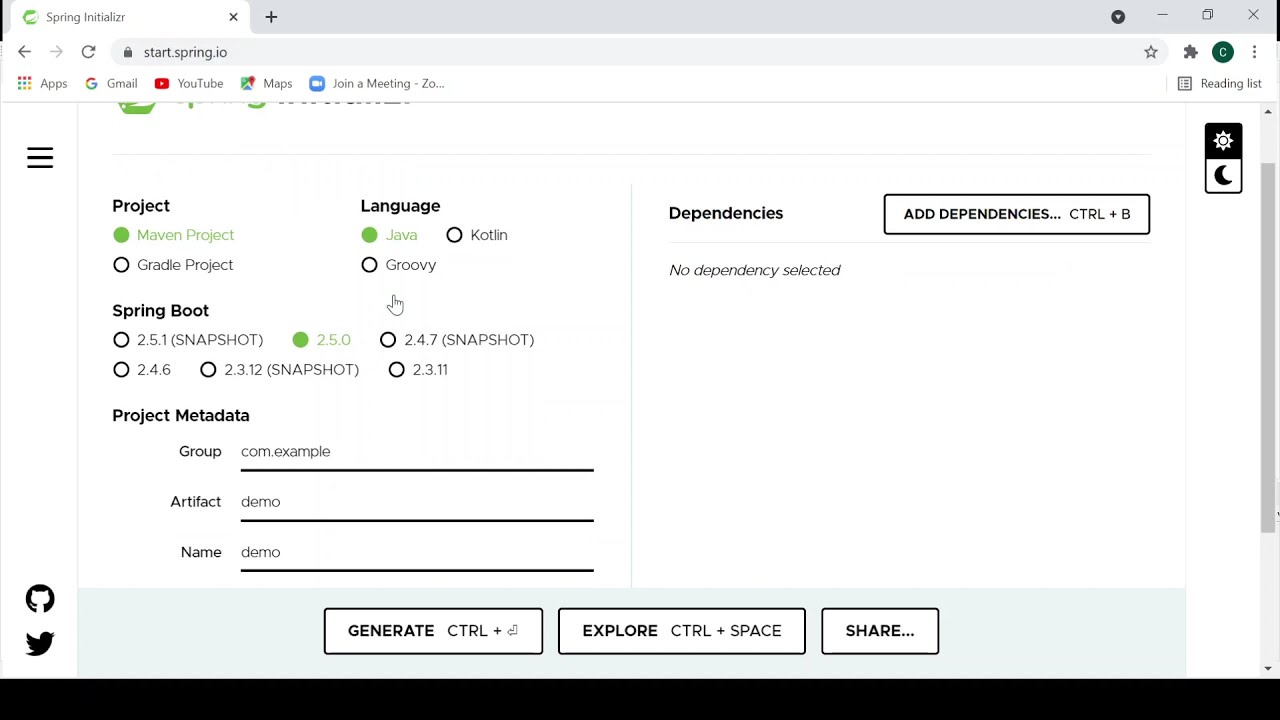 Create and Setup Spring Boot Project | Eclipse | GET Rest API