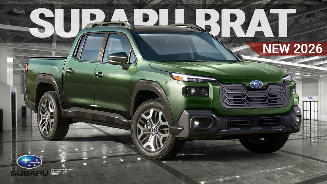 2026 Subaru BRAT Revival Wants a Virtual Piece of the Mid-Size Pickup ...
