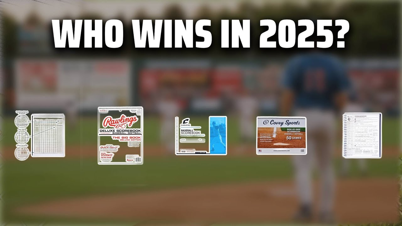 The Top 5 Best Baseball Scorebook in 2025 - Must Watch Before Buying!
