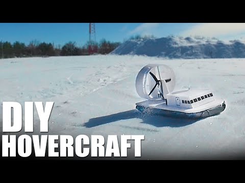 Build Your Own Adorable DIY Hovercraft to Zip Across Snowy Hills