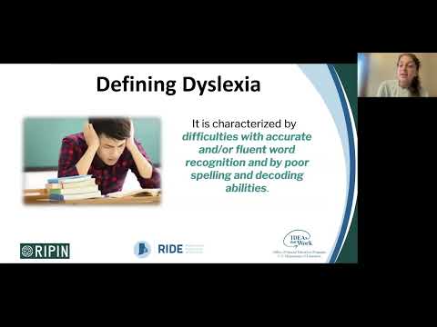 Session 1 - Navigating Dyslexia: Learning to Read with Dyslexia