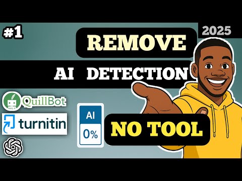 Remove AI Score and Plagiarism Fast in 2025 Bypass Al Detection #aidetection