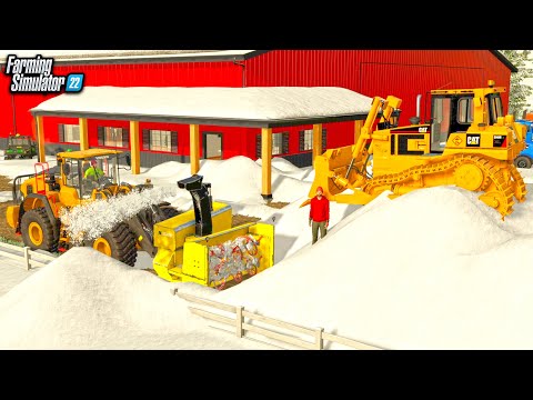 GOLD MINE GETS SHUT DOWN BY BLIZZARD! (5FT OF SNOW)! | FS22