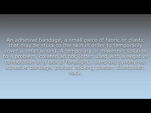 What does Band-aid mean?