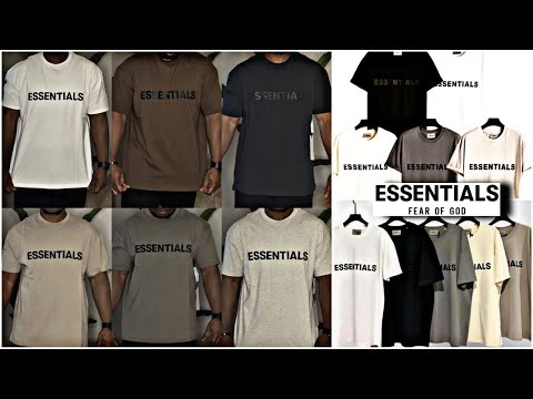 FEAR OF GOD ESSENTIALS T- SHIRT/SUMMER HAUL /SIMPLY KOURTLEEN