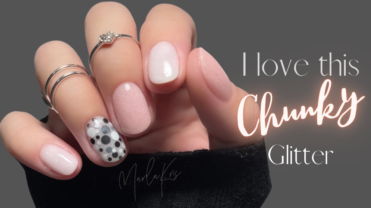 I LOVE this chunky glitter!! 😍 - Trying products from a NEW dip company