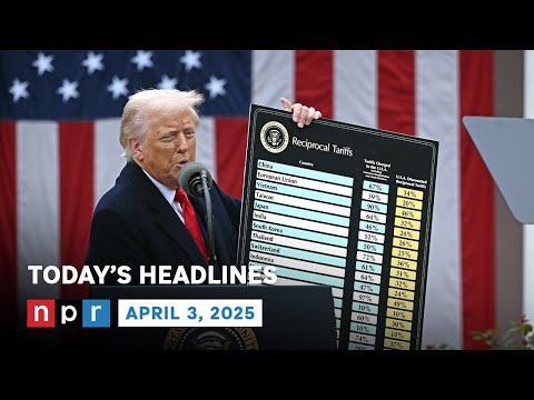 Trump Unveils New Tariff On All Imports From Around The Globe | NPR News Now